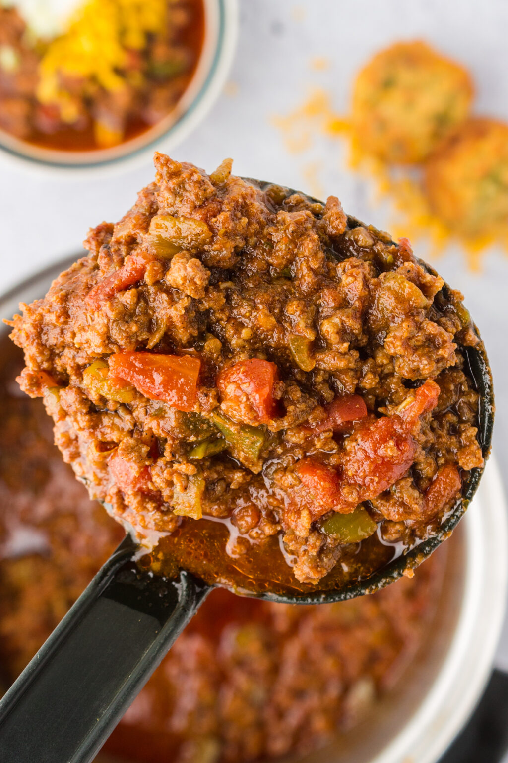 Easy Beef And Chorizo Chili Recipe No Bean Keto Remake My Plate