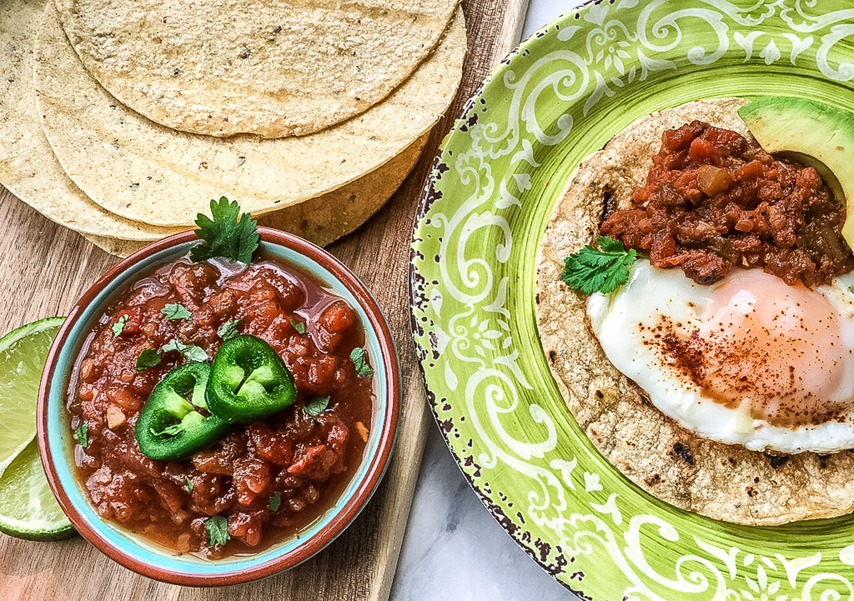Easy Homemade Spicy Salsa - Remake My Plate