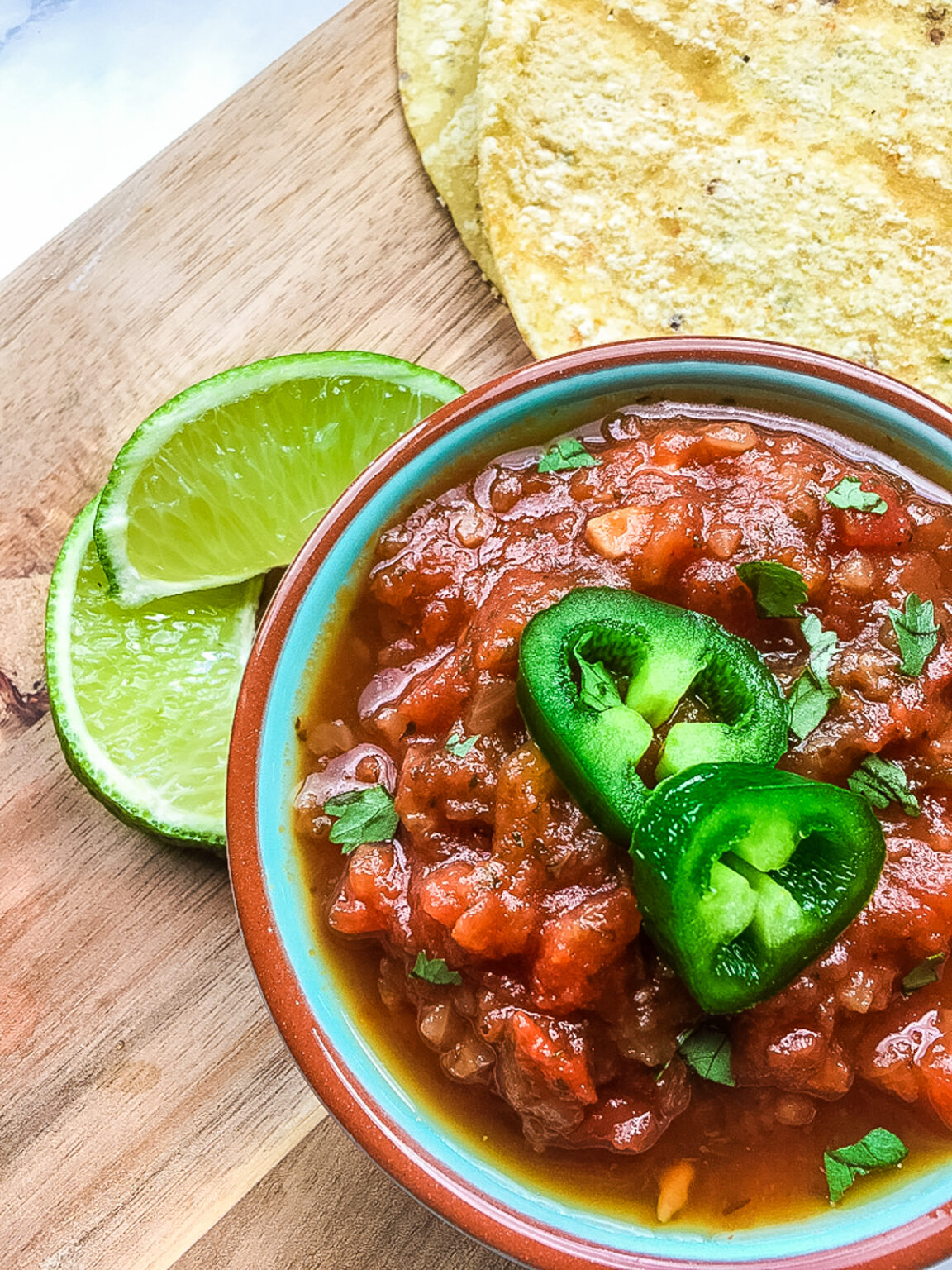 Easy Homemade Spicy Salsa - Remake My Plate