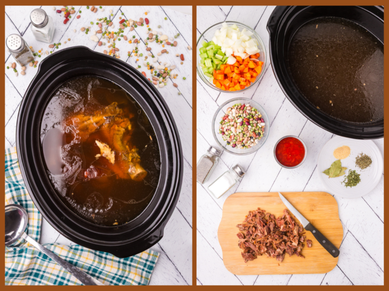 15 Bean Soup Recipe (With Ham, Slow Cooker, Crock Pot) - Remake My Plate